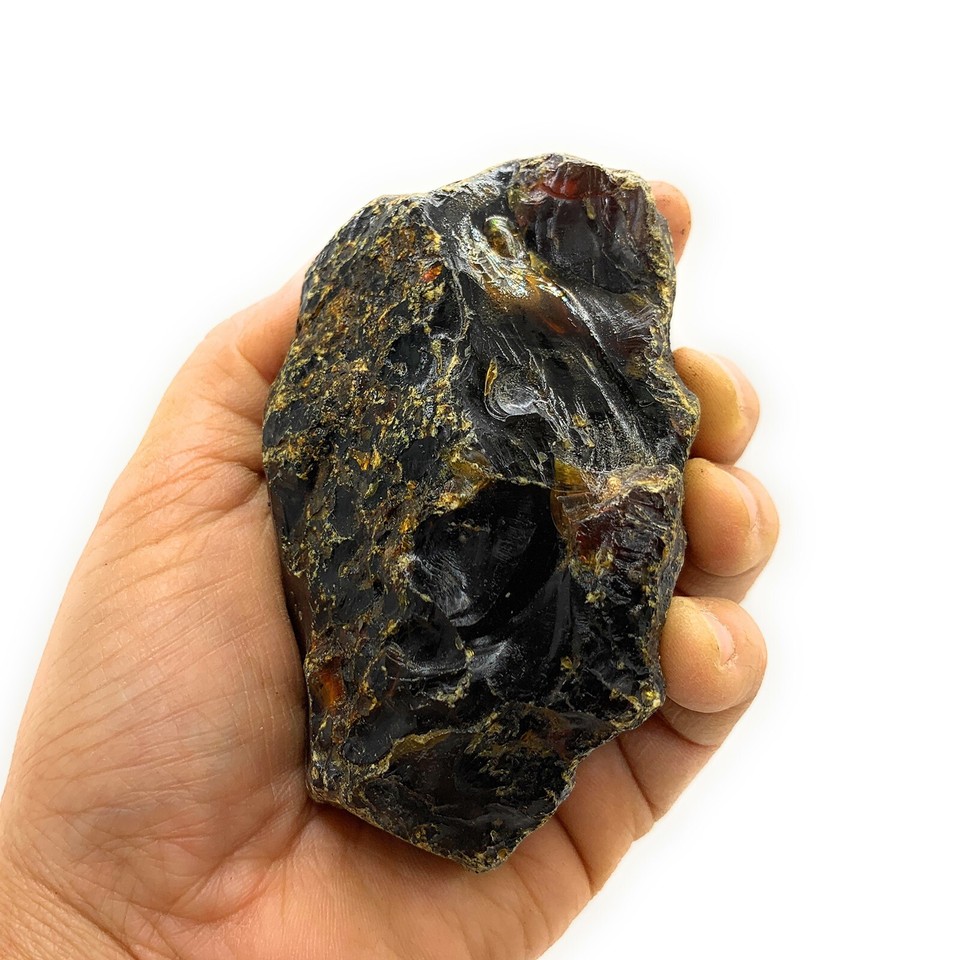 Blue/Yellow Amber - Rough Rocks for Tumbling - Wholesale Stones Fossil ...