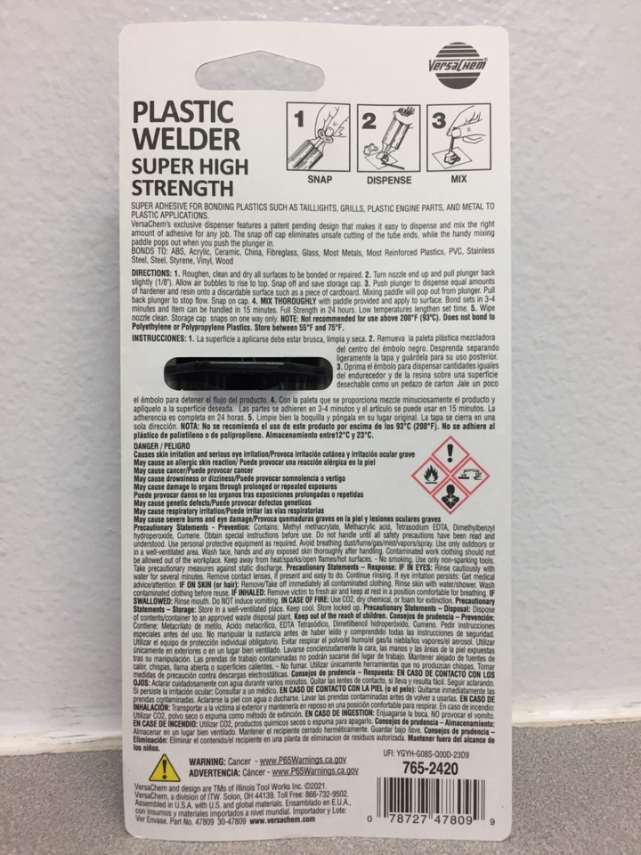 Versachem 47809 Automotive Adhesive Gel 0.8 oz | eBay