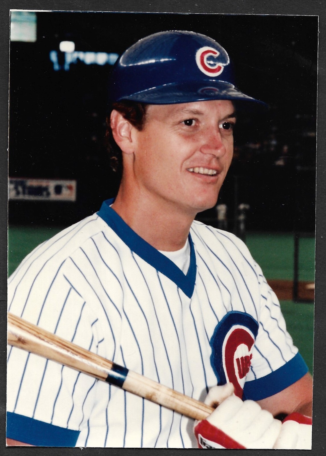 1986 ASG Jody Davis CHICAGO CUBS UNSIGNED 4-1/4 x 6 ORIGINAL SNAPSHOT ...
