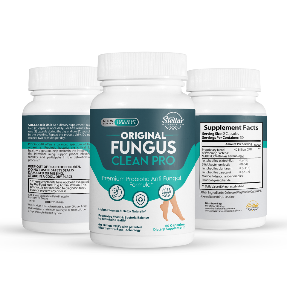 4 Pack Fungus Clean Pro, previene y cura los hongos-60 Cápsulas x4 | eBay