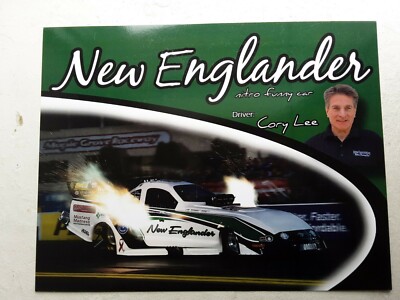 2021 Nhra Hero Card Cory Lee New Englander Funny Car | eBay