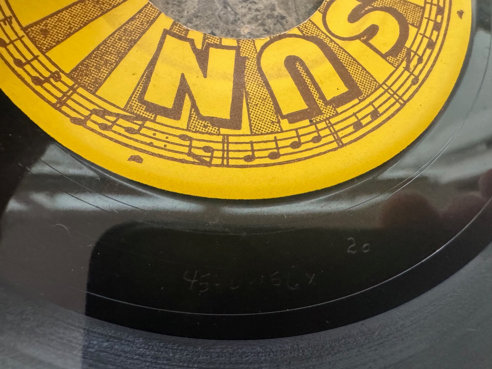Elvis Presley 45 "Mystery Train" Sun 223 ~ Original! Rockabilly VG++ ...