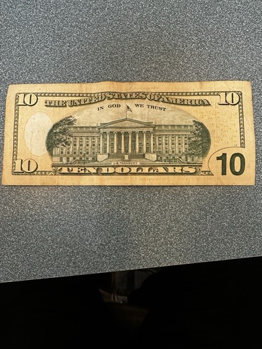 Small Print Run, $10 Star Note With Triple 0 And A Pair Serial Number ...