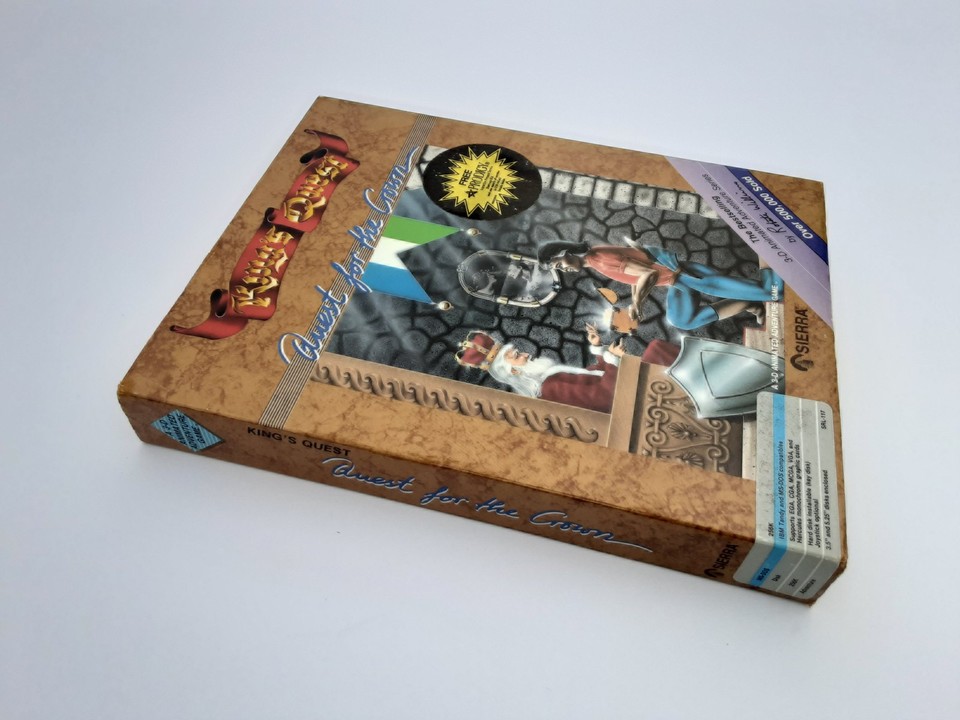 King's Quest: Quest for the Crown (PC, US) Adventure *Sierra* Big Box ...