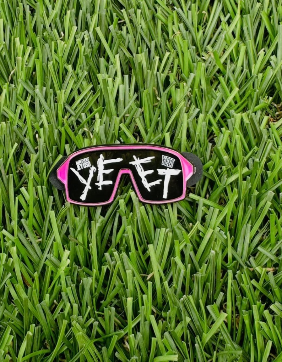WWE Jey Uso "YEET" Pink Logo Shades WrestleMania 41 Limited Edition ...