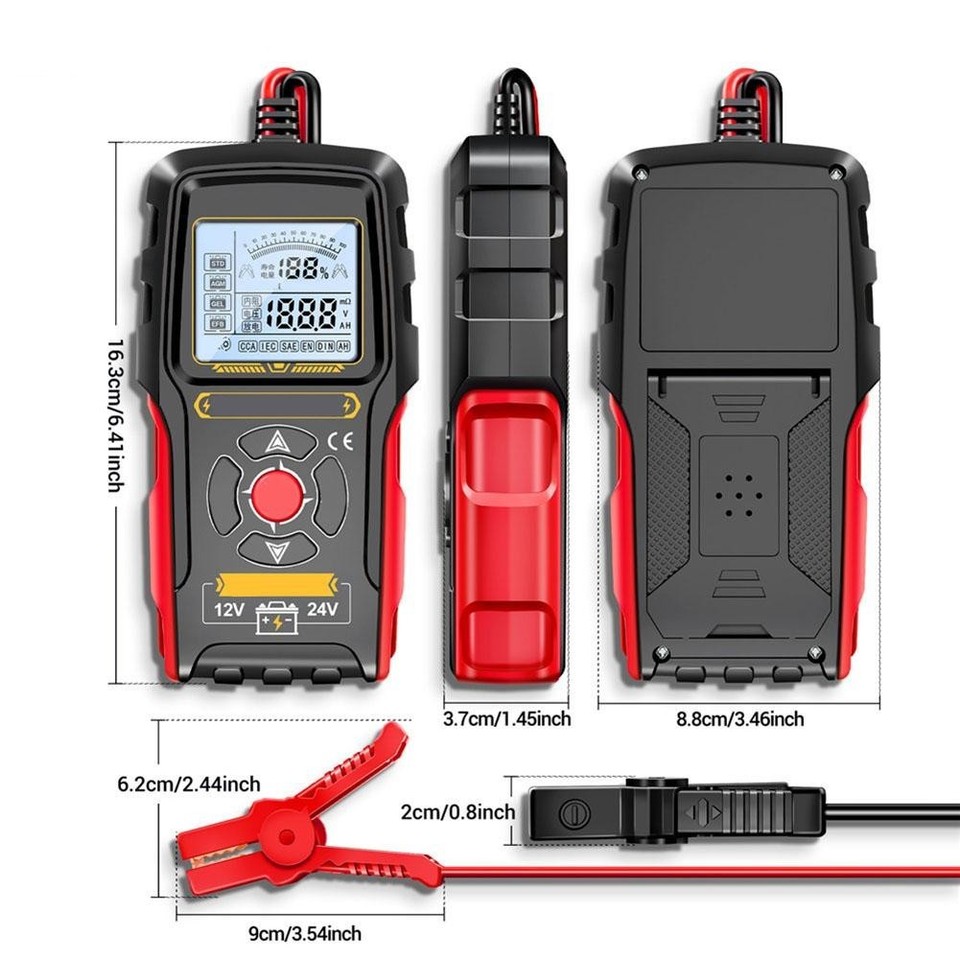 Not For Lithium Batteries Garage Testing BT175 Battery Tester CCA ...