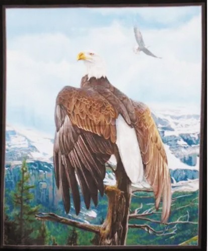 Elizabeth Studios - Wings of Pride - Quilting Cotton Fabric Panel with ...