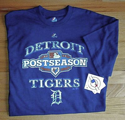 DETROIT TIGERS Genuine Merchandise Short Sleeve T Shirt by Majestic XL ...