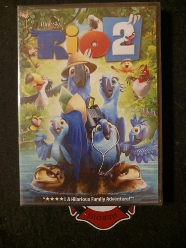 Rio 2 (DVD 2014, Widescreen) Jesse Eisenberg, Anne Hathaway Brand New ...