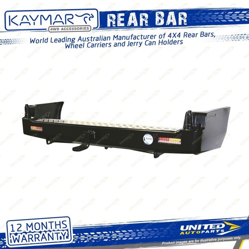 Kaymar Steel Rear Bar Including Tow Bar for Nissan Patrol GU Y61 04-16 ...