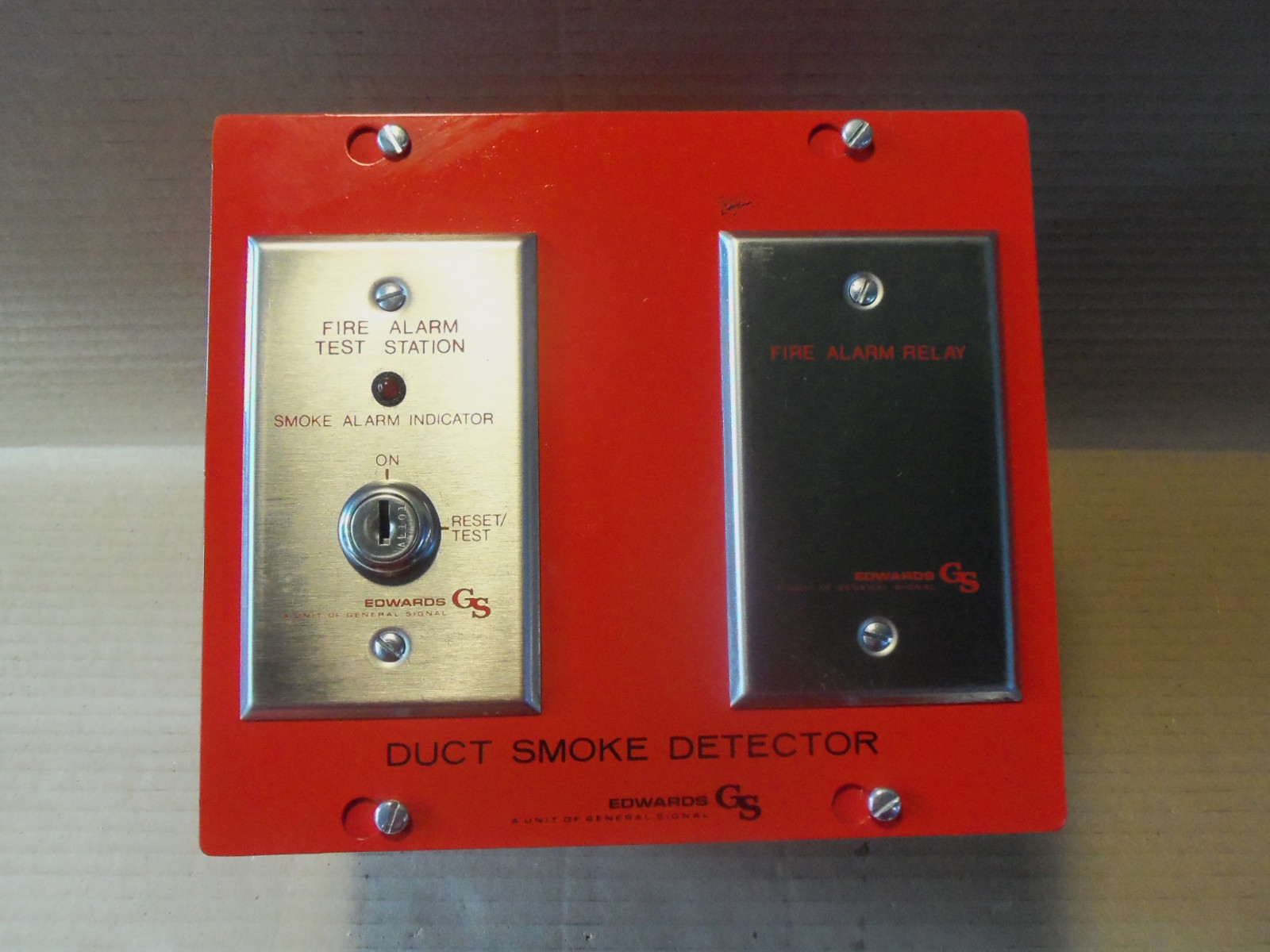 New Edwards Duct Smoke Detector 6265B-002 Duct Detector Housing Fire ...