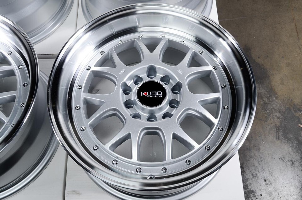 15x8 Silver Wheels Rims Fit Honda Accord Civic CRZ Hyundai Sonata ...