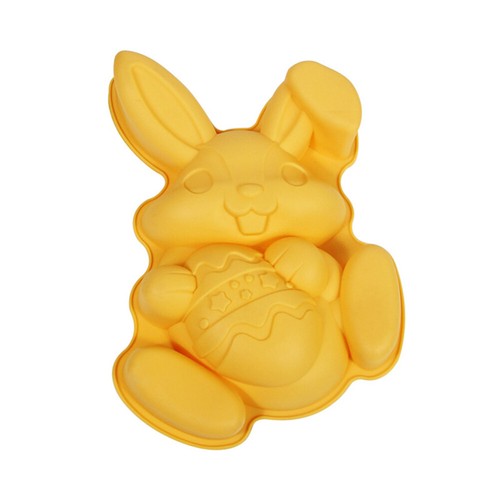 DIY Cake Mold Easter Bunny Silicone Chocolate Pastry Molds Kitchen ...