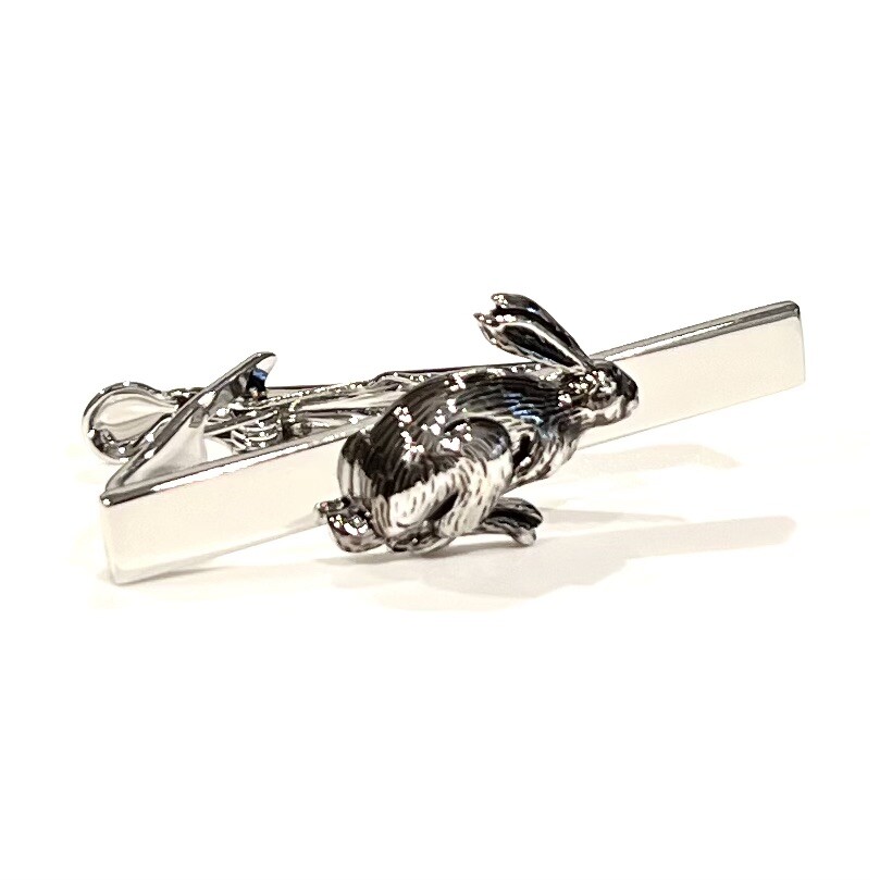 Rabbit Tie Clip Men Easter Holiday Gift Hare Tie Bar In Box | eBay