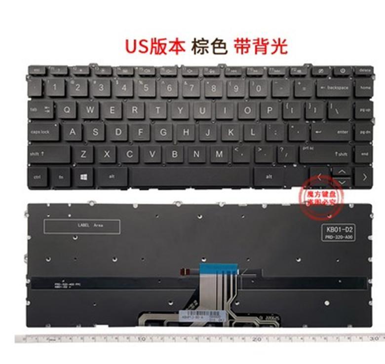 NEW FOR HP Envy X360 13-AY 13-BA 13T-BA 13-BD TPN-C147 C145 US Keyboard ...