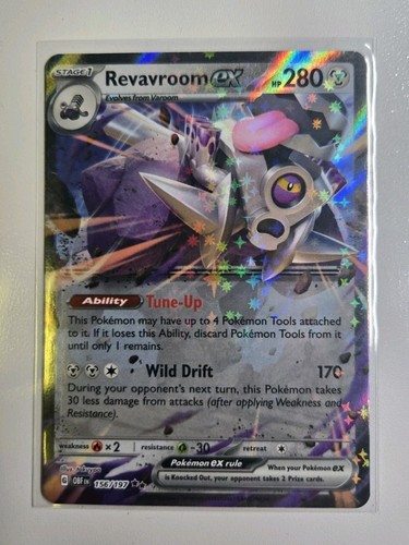 Revaroom EX 156/197 SV03 Obsidian Flames Scarlet Violet Double Rare ...