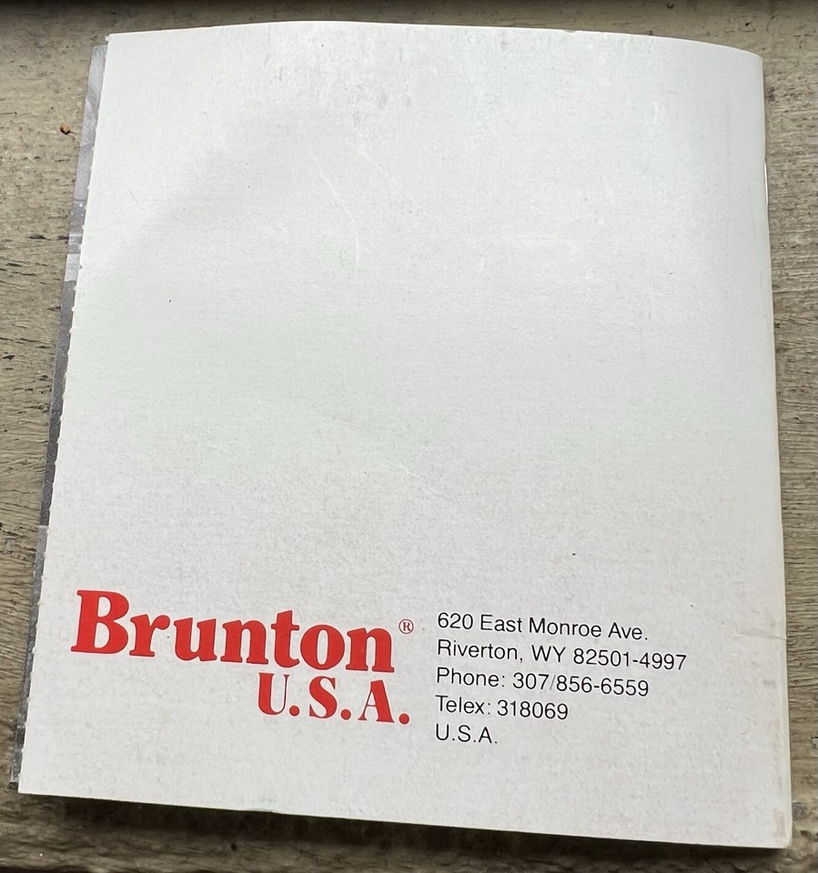 Brunton ComPro Pocket Transit Compass - Professional Grade Survey ...