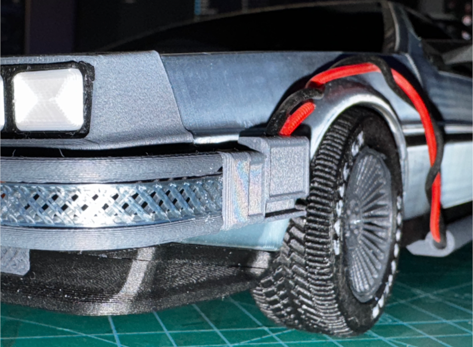 Back To The Future Delorean Model Kit 3D Printed Replica | eBay UK