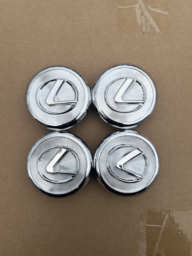 SET OF 4 LEXUS SILVER WHEEL HUB CENTER CAP RIM 62MM | eBay
