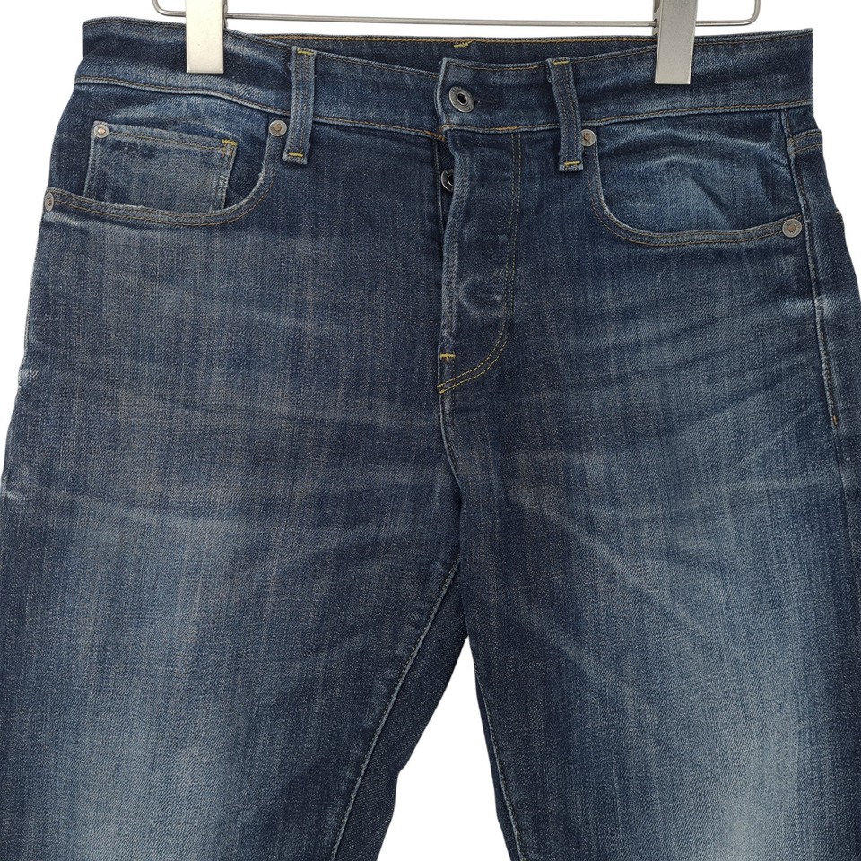Vintage G-Star Jeans 3301 Straight Men Stretch Regular Zz2 Size W31 L32 ...