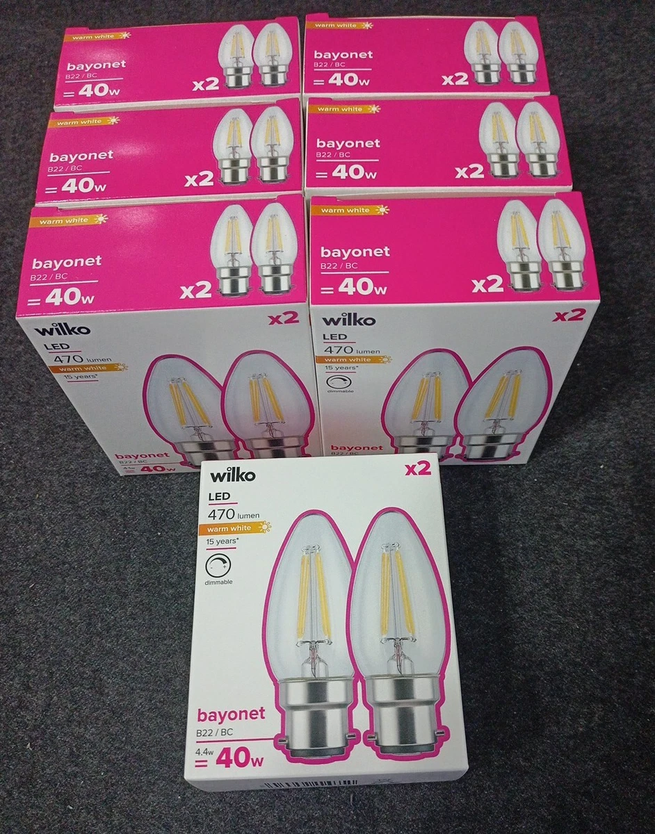 Wilko Led Bayonet Light Bulbs | Shelly Lighting