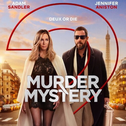 MURDER MYSTERY 2 DVD NETFLIX 2023 Adam Sandler & Jennifer Aniston Case ...