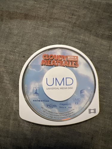 Cloudy With a Chance of Meatballs (Sony PSP, 2009)disc Only 8888335450 ...