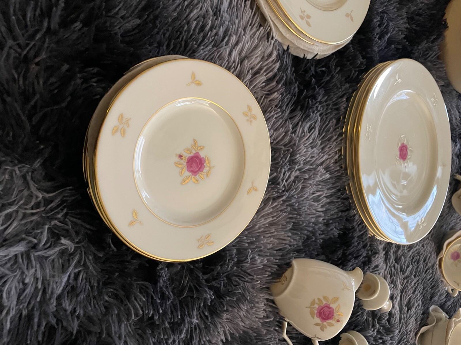 45 piece Lenox Rhodora China Set for whole or individual sale Perfect ...