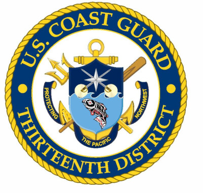 US Coast Guard 13th District Sticker Decal M698 | eBay