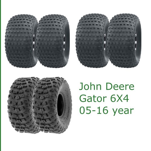 6 Utility ATV tires (2) 22.5x10-8 & (4) 25x12-9 fr 05-16 John Deere ...