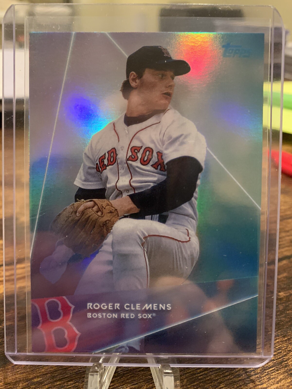 2020 Topps X Steve Aoki Wave 1 Roger Clemens Rainbow Foil Parallel #16 ...