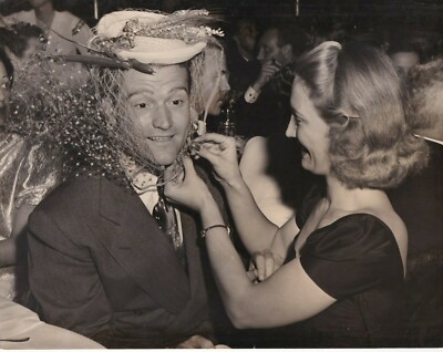 RED SKELTON + Edna Stillwell 1950s PORTRAIT HURRELL VINTAGE ORIGINAL ...