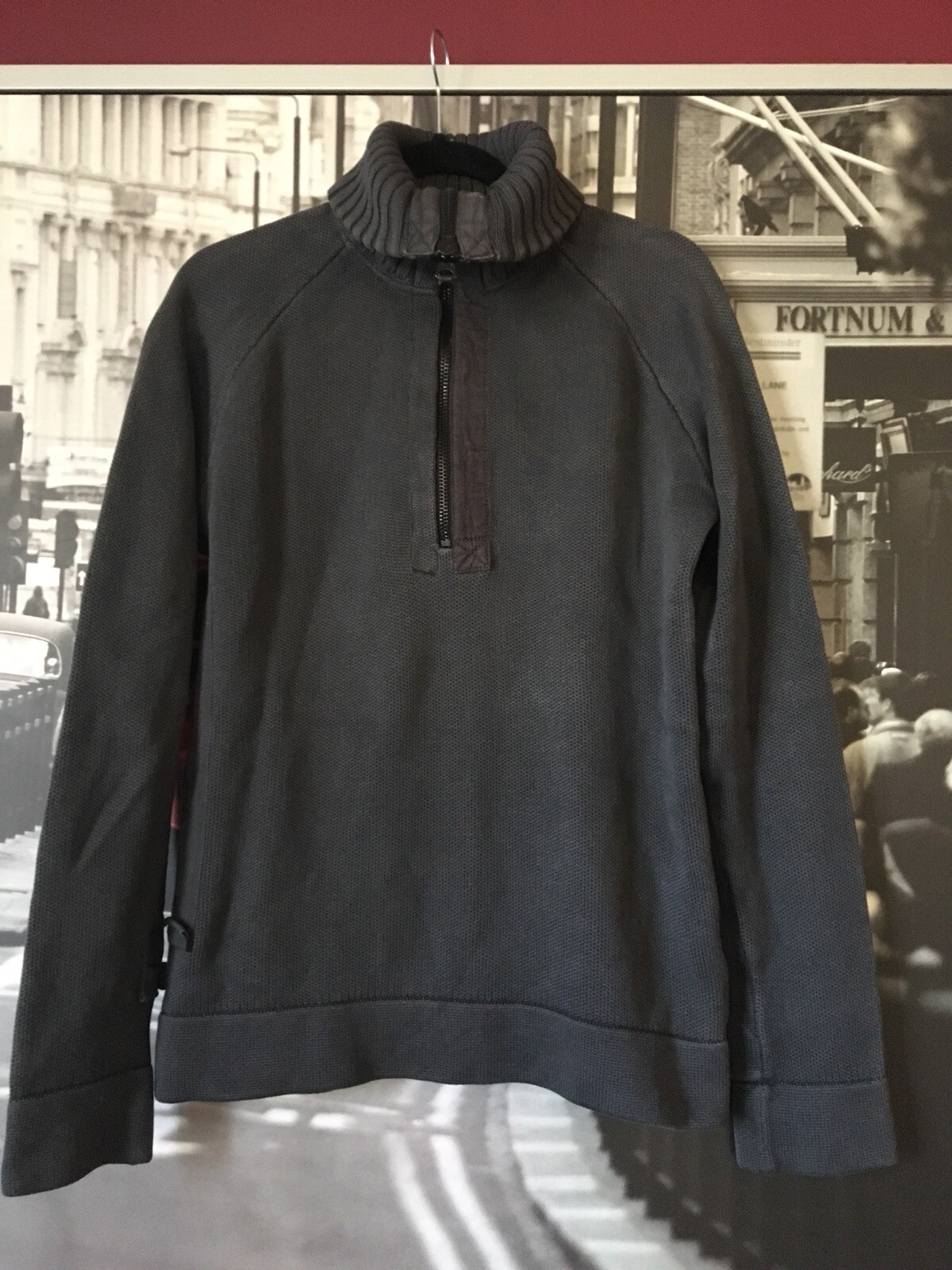 G-Star Raw Men’s Sweater Color Gray ½ Zip Knit Size L RN# 104506 CA ...