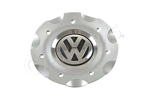 Genuine Wheel Center Hub Cap Bright Chrome For VW Golf R32 GTI Rabbit ...