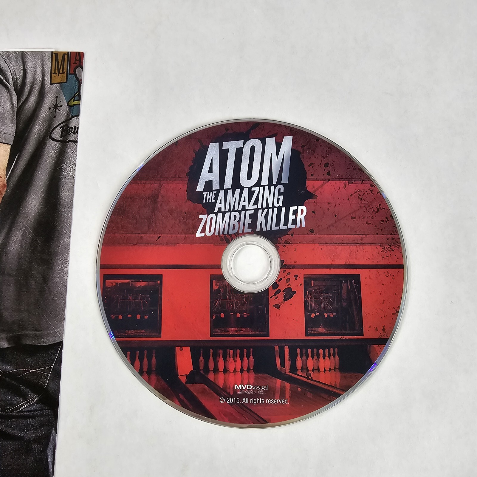 Atom The Amazing Zombie Killer DVD 2015 Zombie Horror Film Region Free ...