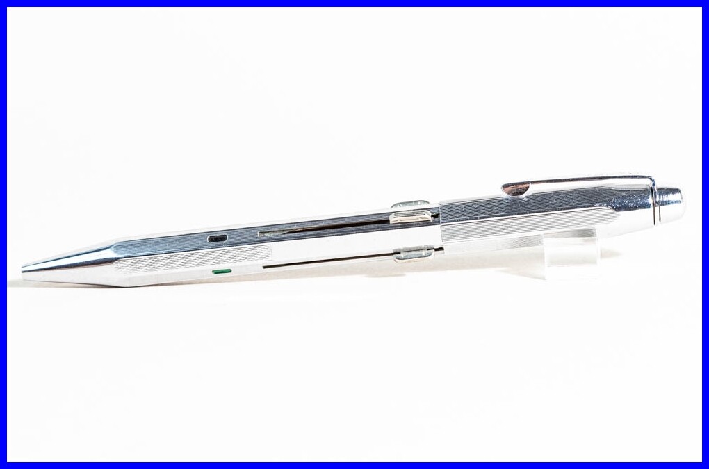 heavy all metal 4 color Rotring "quattro-pen" BALLPOINT PEN 1960s ...