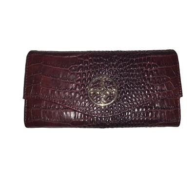 STAUER Avalon Crocodile-Embossed Wallet | eBay