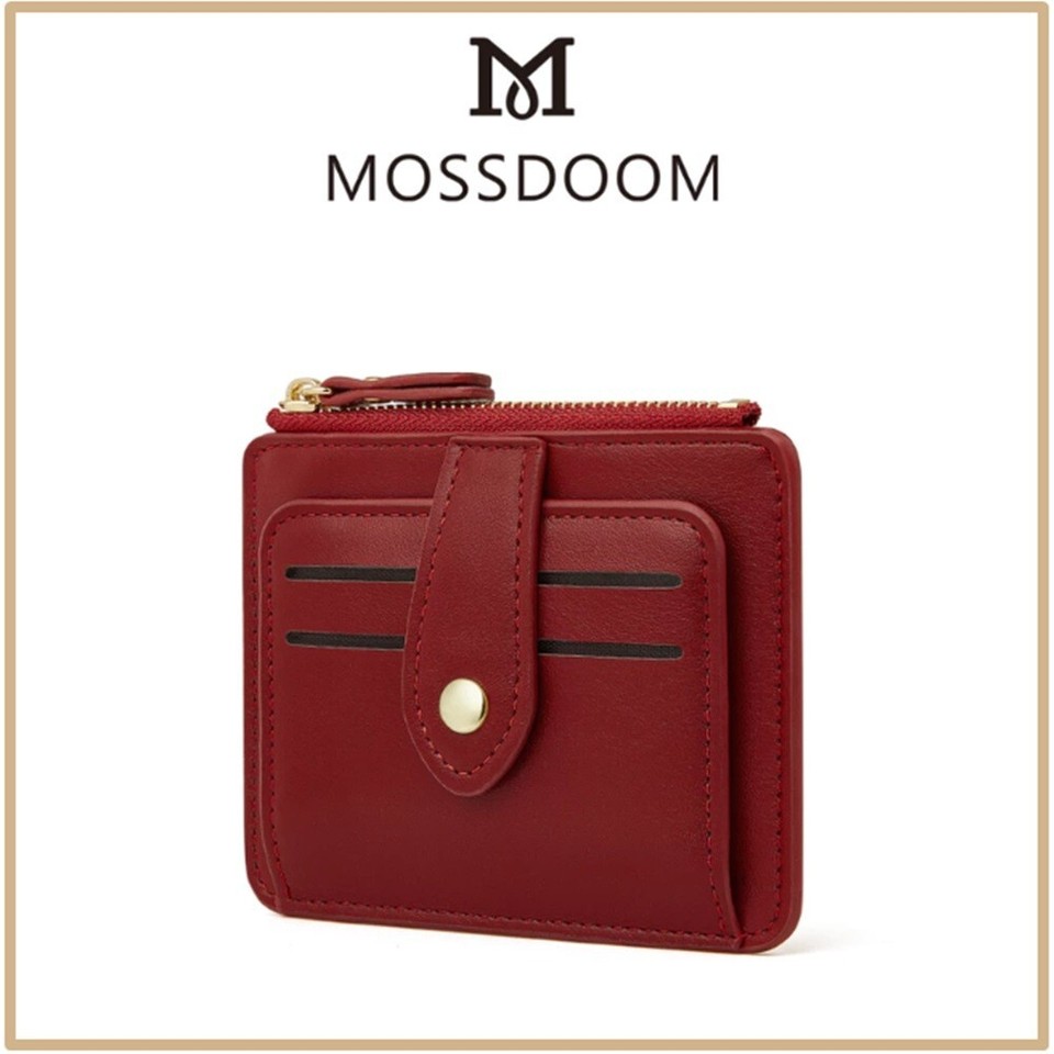 MOSSDOOM Wallet Women Cute PU Leather Short Cash Card Mini Purse Small ...