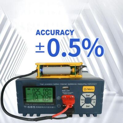 High-precision Resistance Tester 18650 Li Battery Voltage Resistance ...
