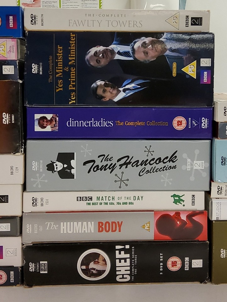 29 x BBC & ITV Boxsets JobLot - Not Going Out Dinnerladies Carry On ...