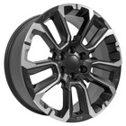 Black Milled 22 in Wheels 275/50 Tires TPMS Fit 84582669 Cadillac GMC ...