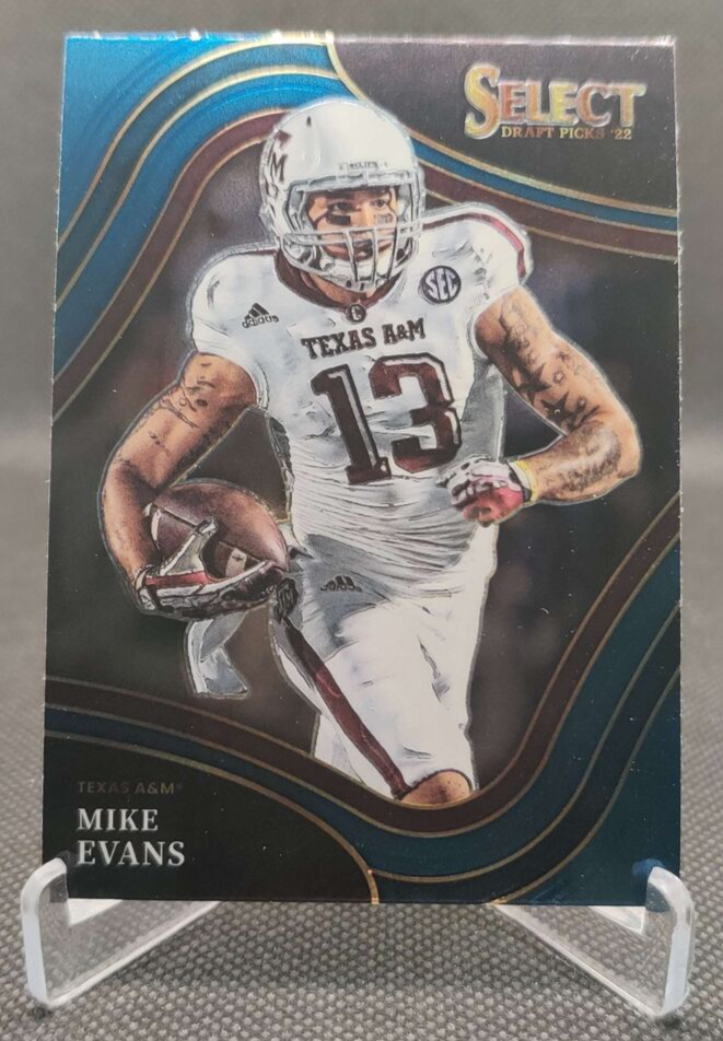 2022 Panini Select Draft Picks #133 MIKE EVANS TEXAS A&M football card ...