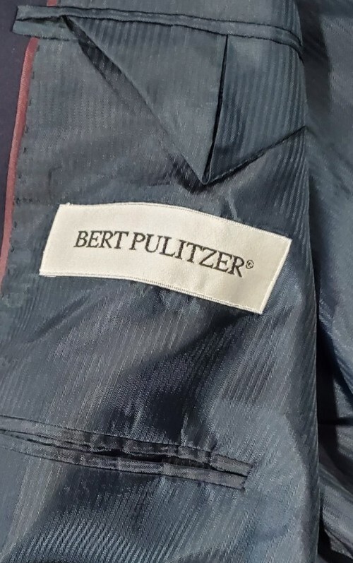 Bert Pulitzer 100% Worsted Wool Two Button Blazer Jac… - Gem