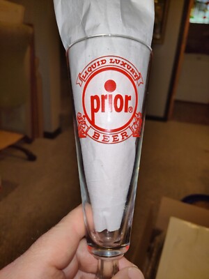 Liquid Luxury Prior Beer Vintage Glass | eBay