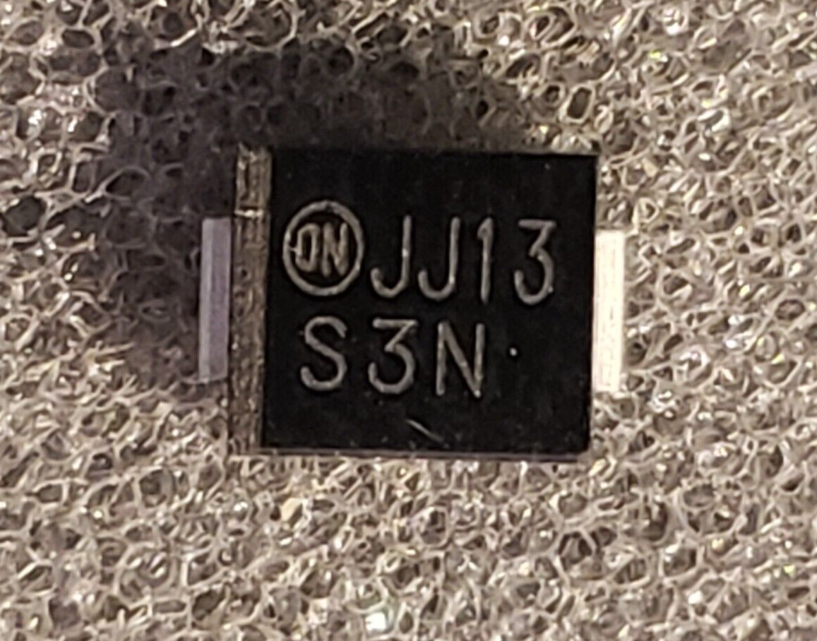 2pcs DIODE GEN PURP 1.2KV 3A SMC 1200 V 3A Surface Mount SMC (DO-214AB ...