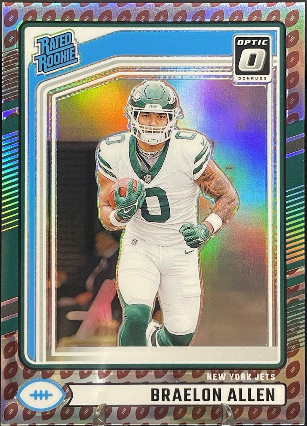 2024 Panini Donruss - Rated Rookie Braelon Allen #306 Optic Preview ...