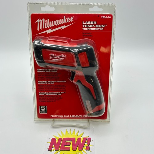 Milwaukee 2266-20 Handheld Digital Laser Temp Gun Thermometer 932 ...