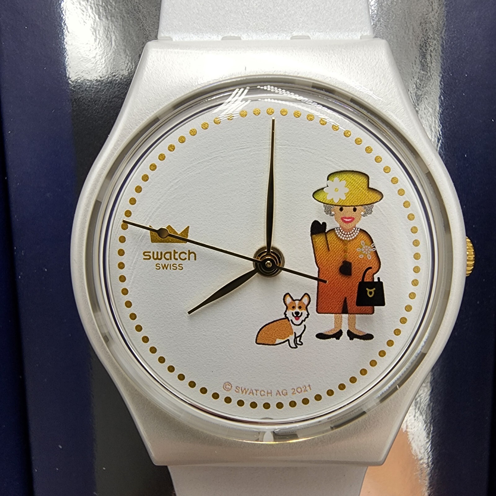 Swatch The Originals White Unisex Adult Watch - GZ711 for sale online ...