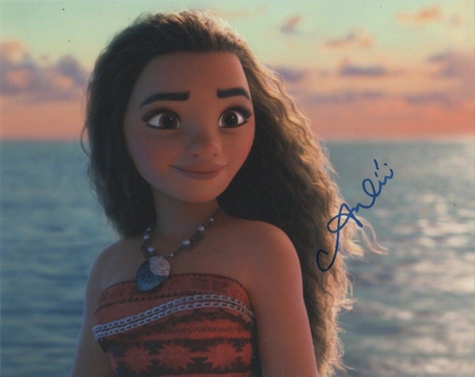 Auli'i Cravalho Moana Autographed Signed 8x10 Photo COA #3 | eBay
