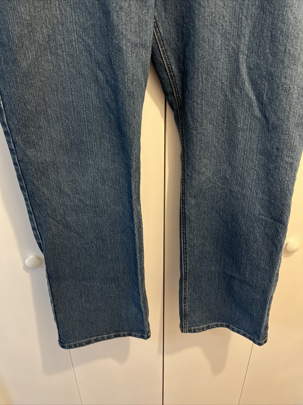 Ariat Rebar M4 Jeans Relaxed Boot Cut Blue Denim Loop Lock Durastretch ...